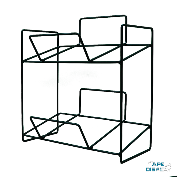 2 Tier Unit With Printed Baskets - 400mm (K182) | K182