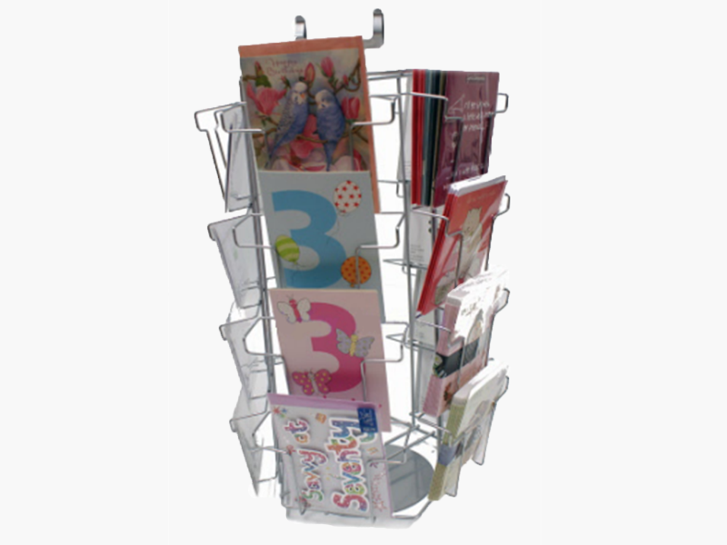 C5 Rotating Counter Card Stand 20 Pocket (K5)