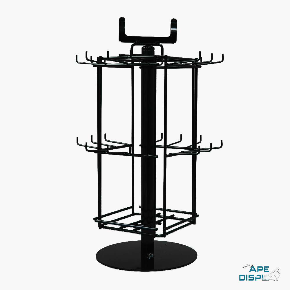 24 Hook Rotating Counter Stand (K66)
